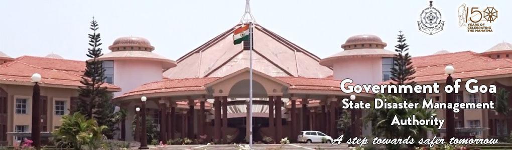 Home | GOA STATE DISASTER MANAGEMENT AUTHORITY